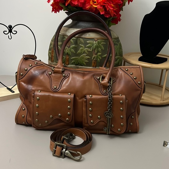 Be & D | Bags | Be D Leather Satchelshoulder Bag | Poshmark